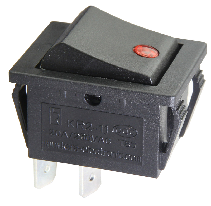 Eye Window Illuminated Power Electric Switch